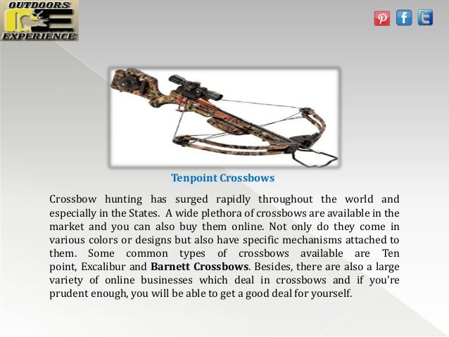 A history of crossbows and where to buy them!