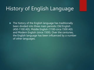 A History of English Language English Lecturer.pptx