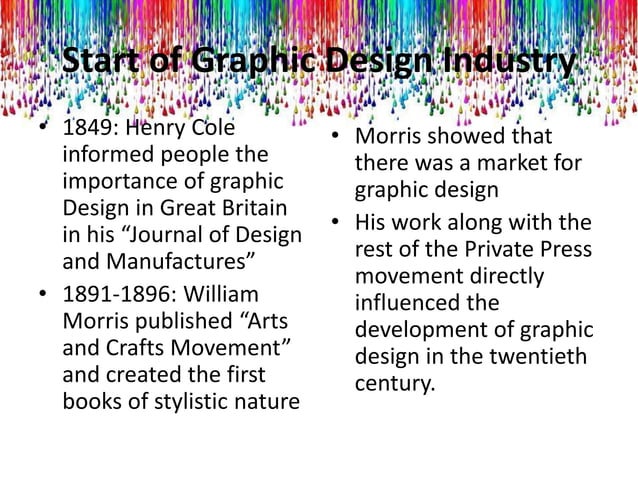A history of graphic design | PPTX
