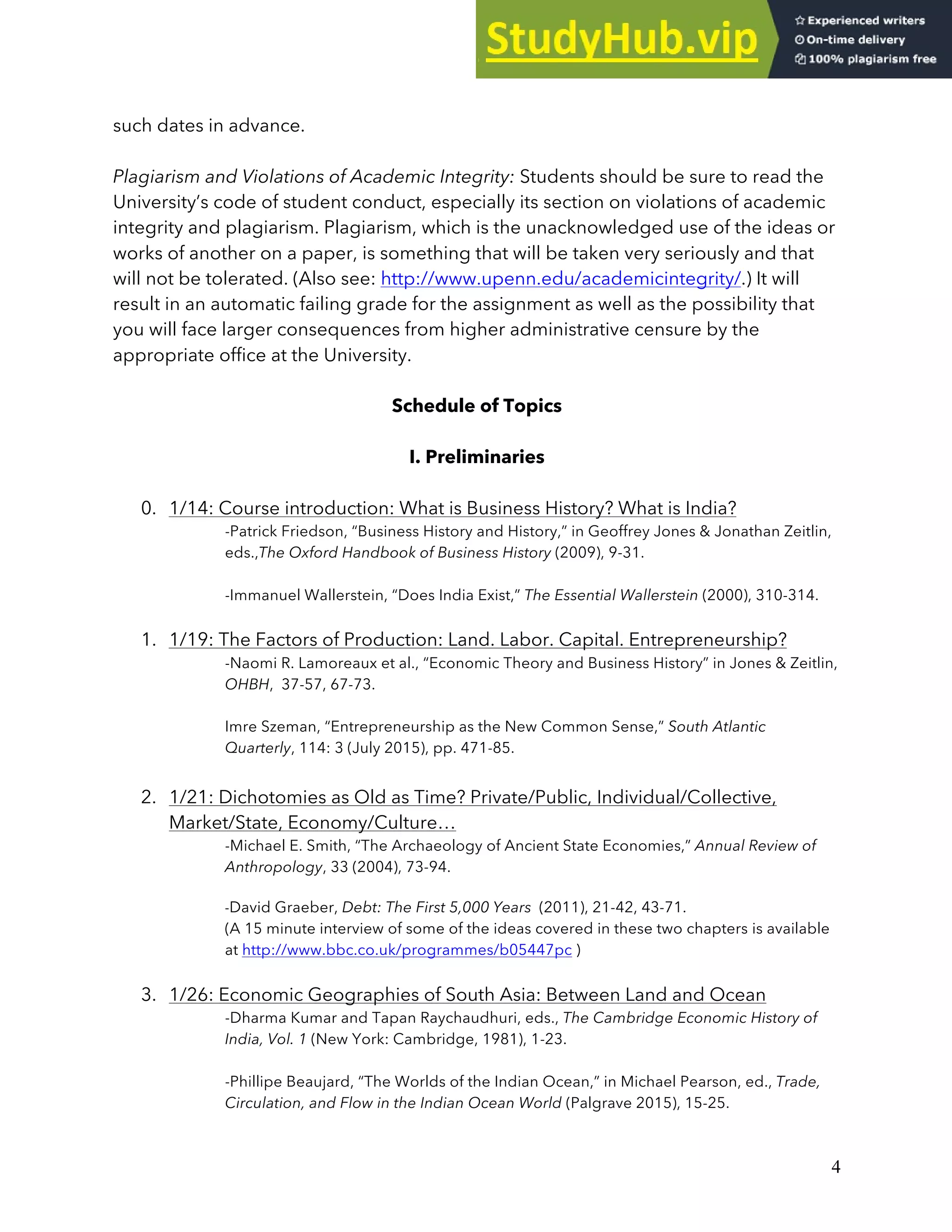 A History Of Indian Business | PDF