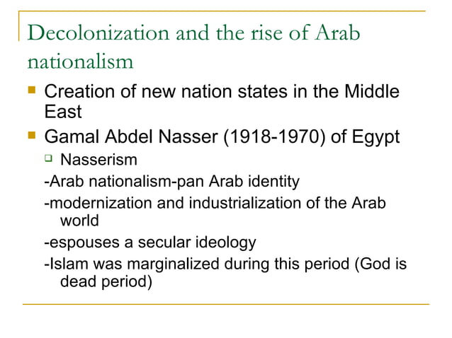 A History Of Islamic Extremism | PPT