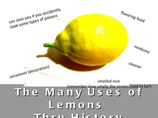 A history of lemonade | PPT