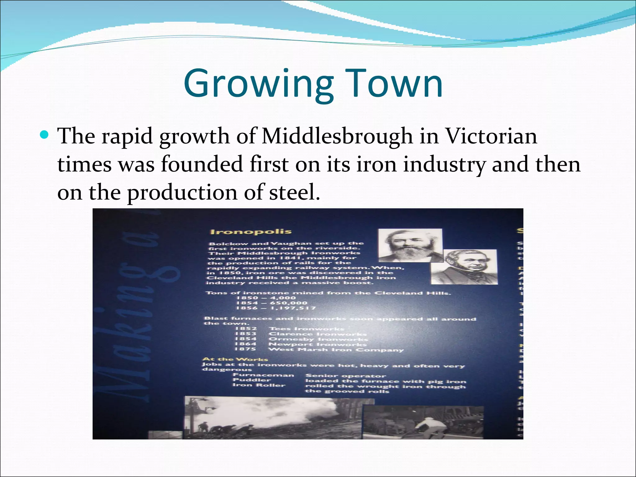 A history of middlesbrough | PPT