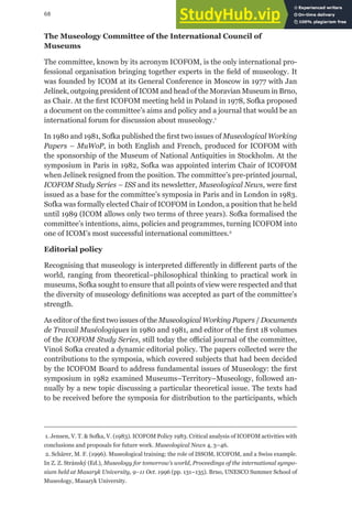 A History Of Museology Key Authors Of Museological Theory | PDF