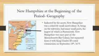 A Brief History of New Hampshire 1760s-1776 | PPT