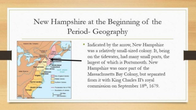 A Brief History of New Hampshire 1760s-1776