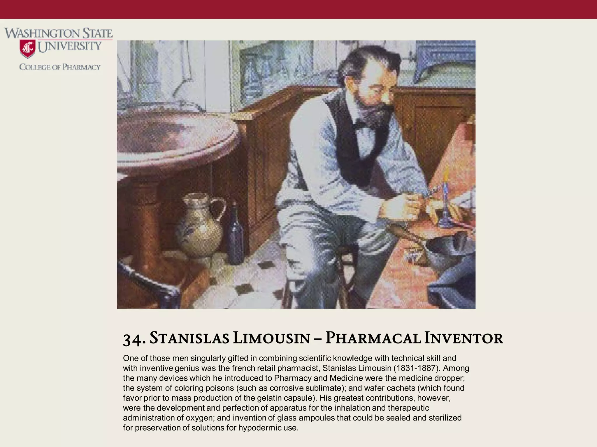 A history of pharmacy in pictures | PDF
