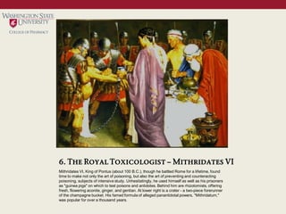 A history of pharmacy in pictures | PPT