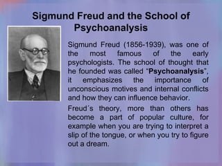 A history of psychology section 3 | PPTX
