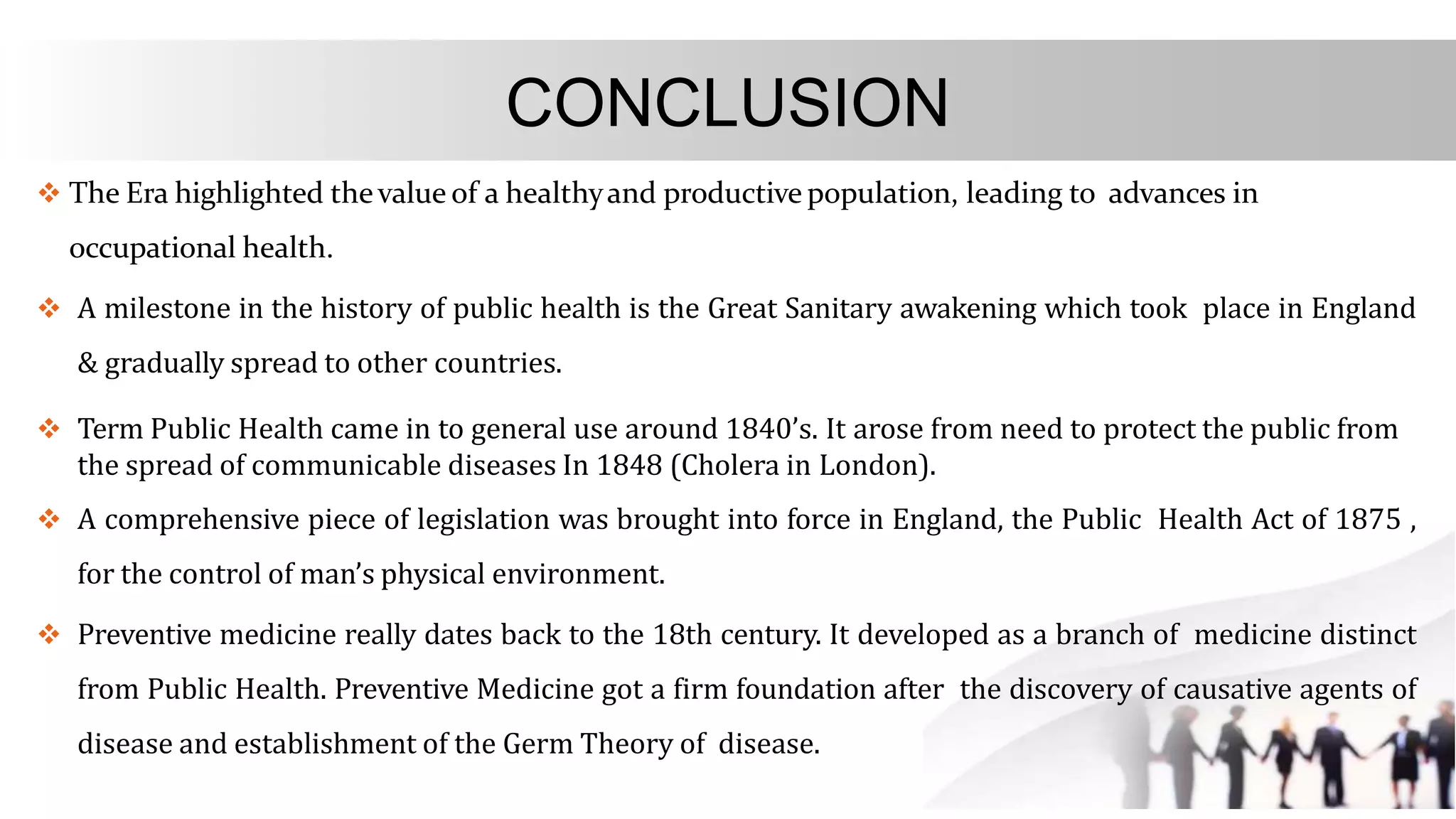 A history of public health | PPTX