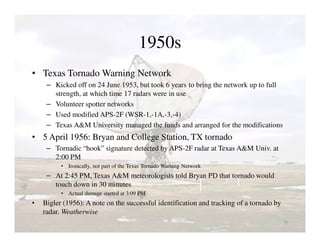 A history of radar meteorology technology and theory | PDF