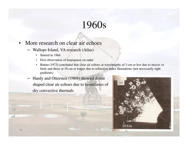 A history of radar meteorology technology and theory | PDF | Physics ...