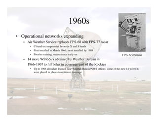 A history of radar meteorology technology and theory | PDF