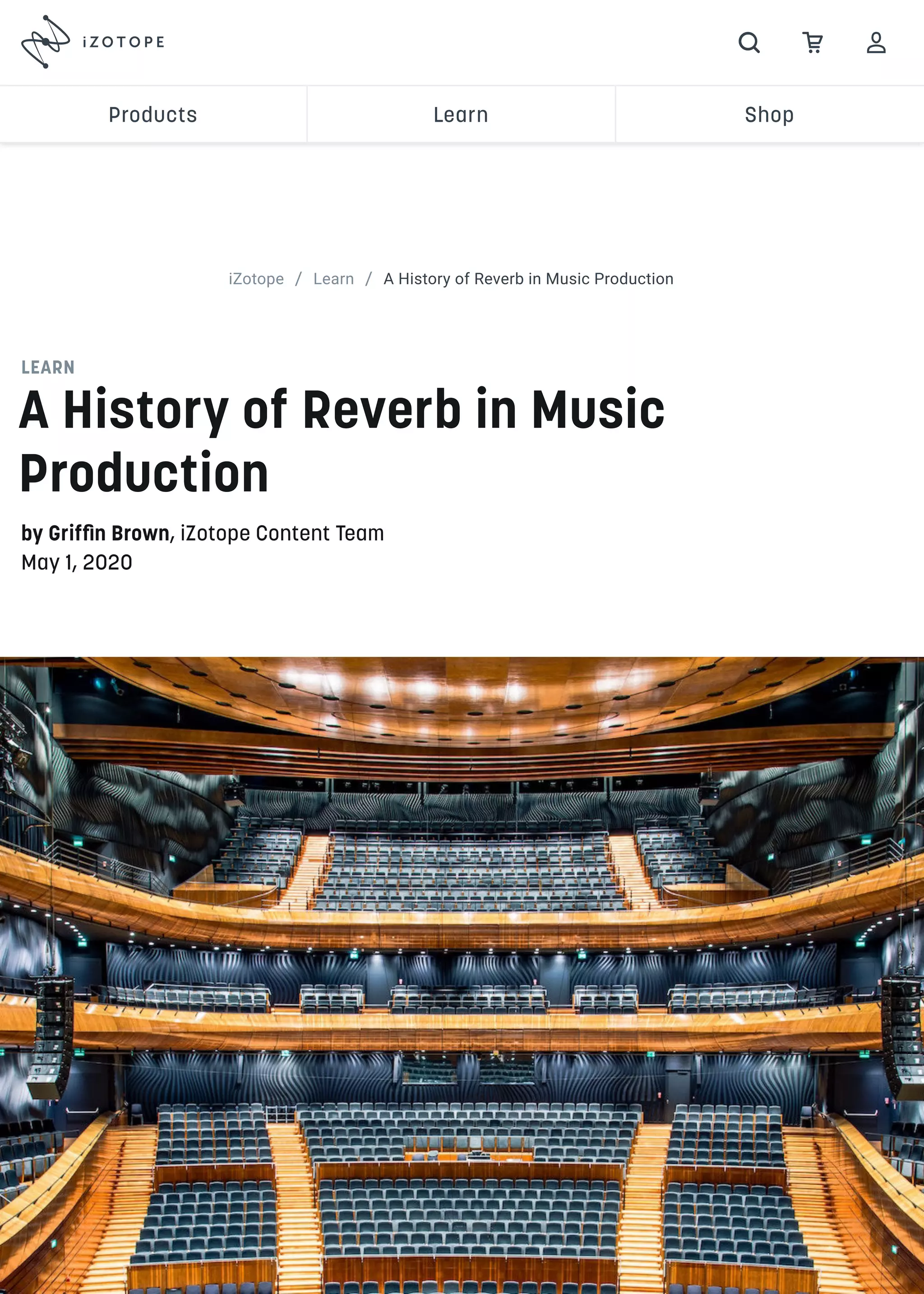 A history of reverb in music production | PDF