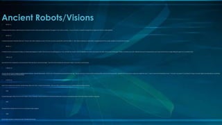 A History of Robots | PPTX