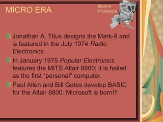 A history of the computer | PPT