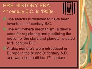 A history of the computer | PPT