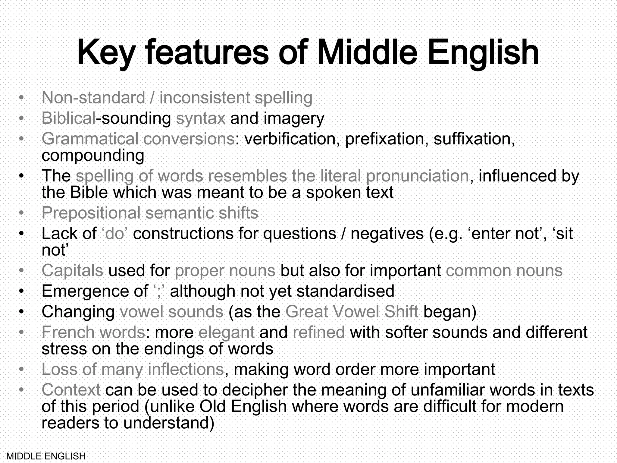 A History of the English Language | PPTX