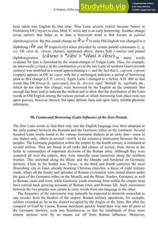 A History Of The English Language By Albert C.Baugh And Thom | PDF