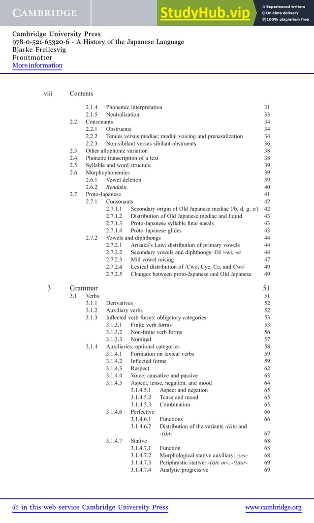 A History Of The Japanese Language | PDF