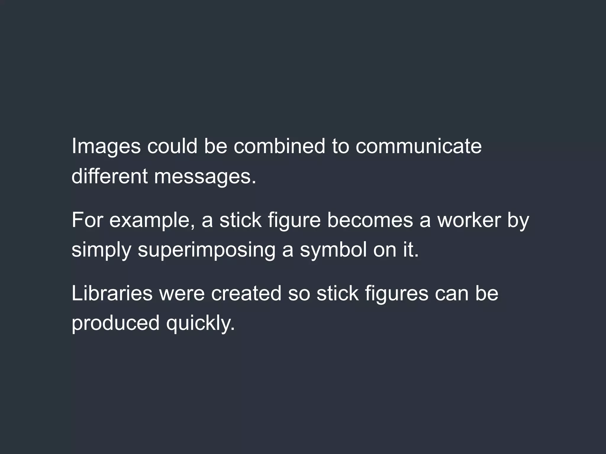 a history of the stick figure | KEY