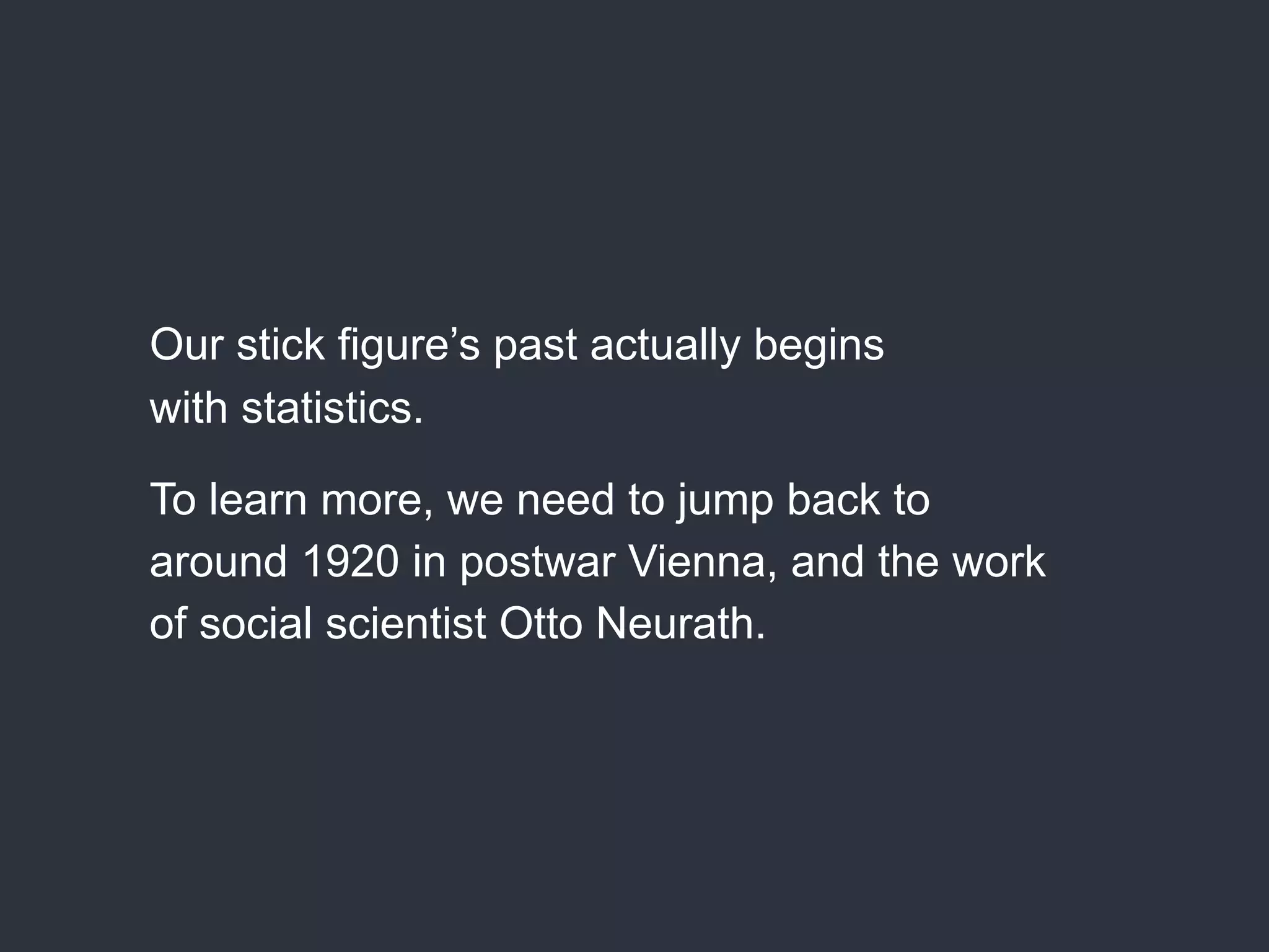 a history of the stick figure | KEY