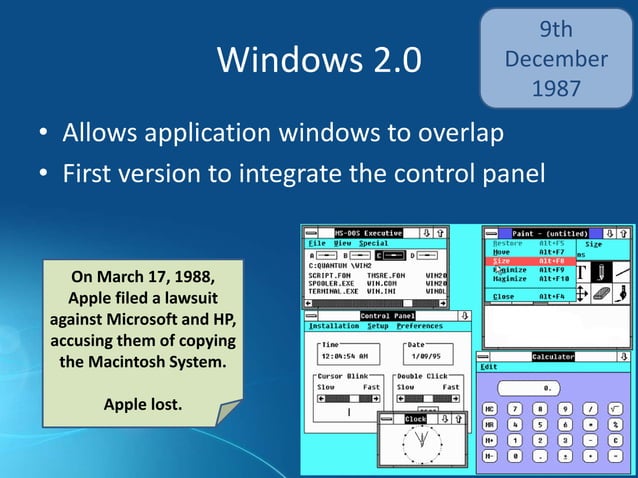 A History of Microsoft Windows | PPTX