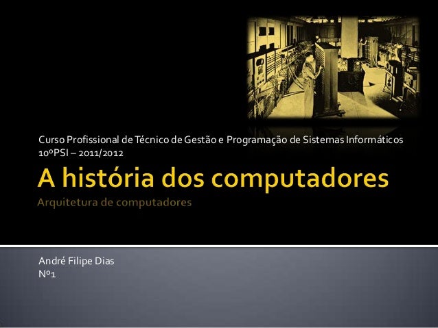 A história dos computadores