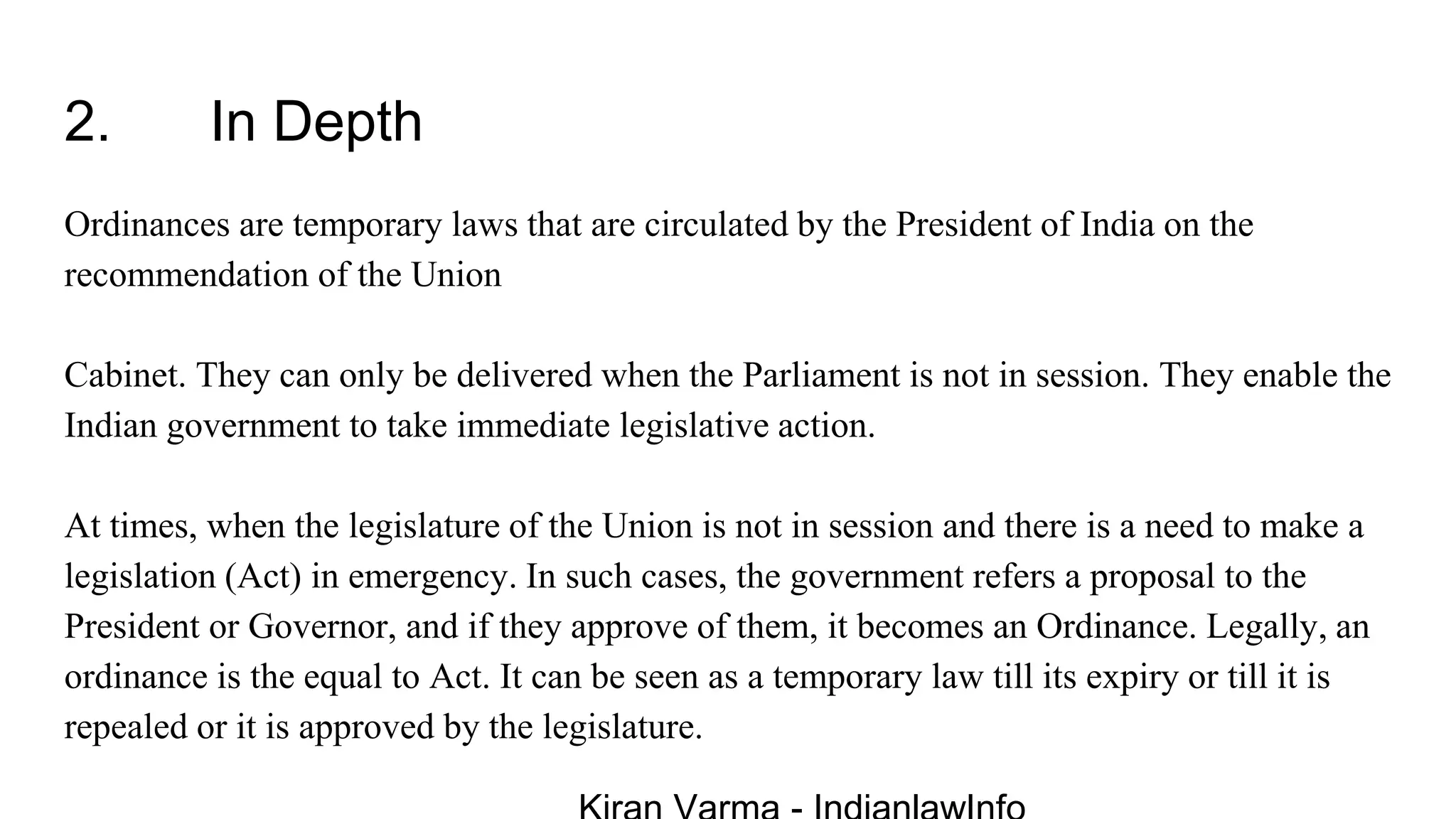 All about ordinance | PPTX