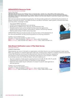 AHLA Catalog 2019 | PDF