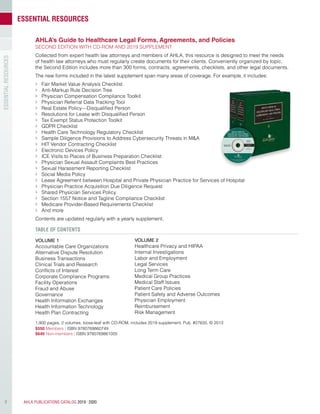 AHLA Catalog 2019 | PDF