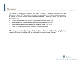 Ahla hosp merger slides (2013) | PDF