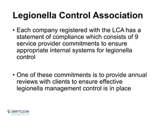 Legionella L8 updates | PPTX