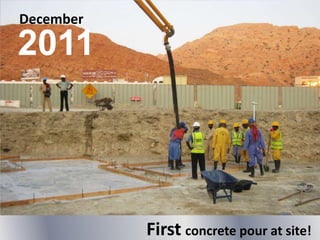 Ahli Bank Head Office Building - TimeLine | PPTX