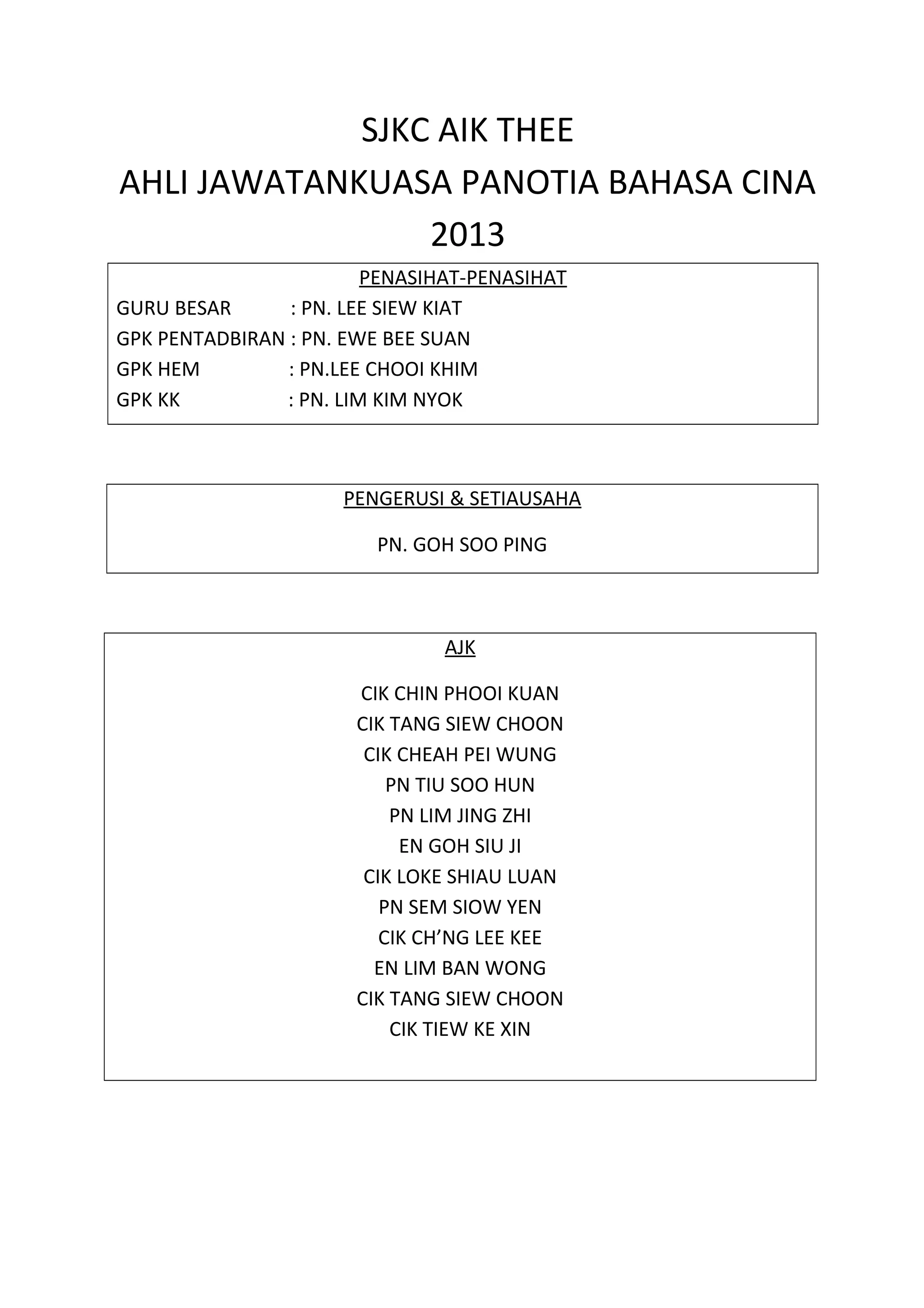 Ahli jawatankuasa | DOC