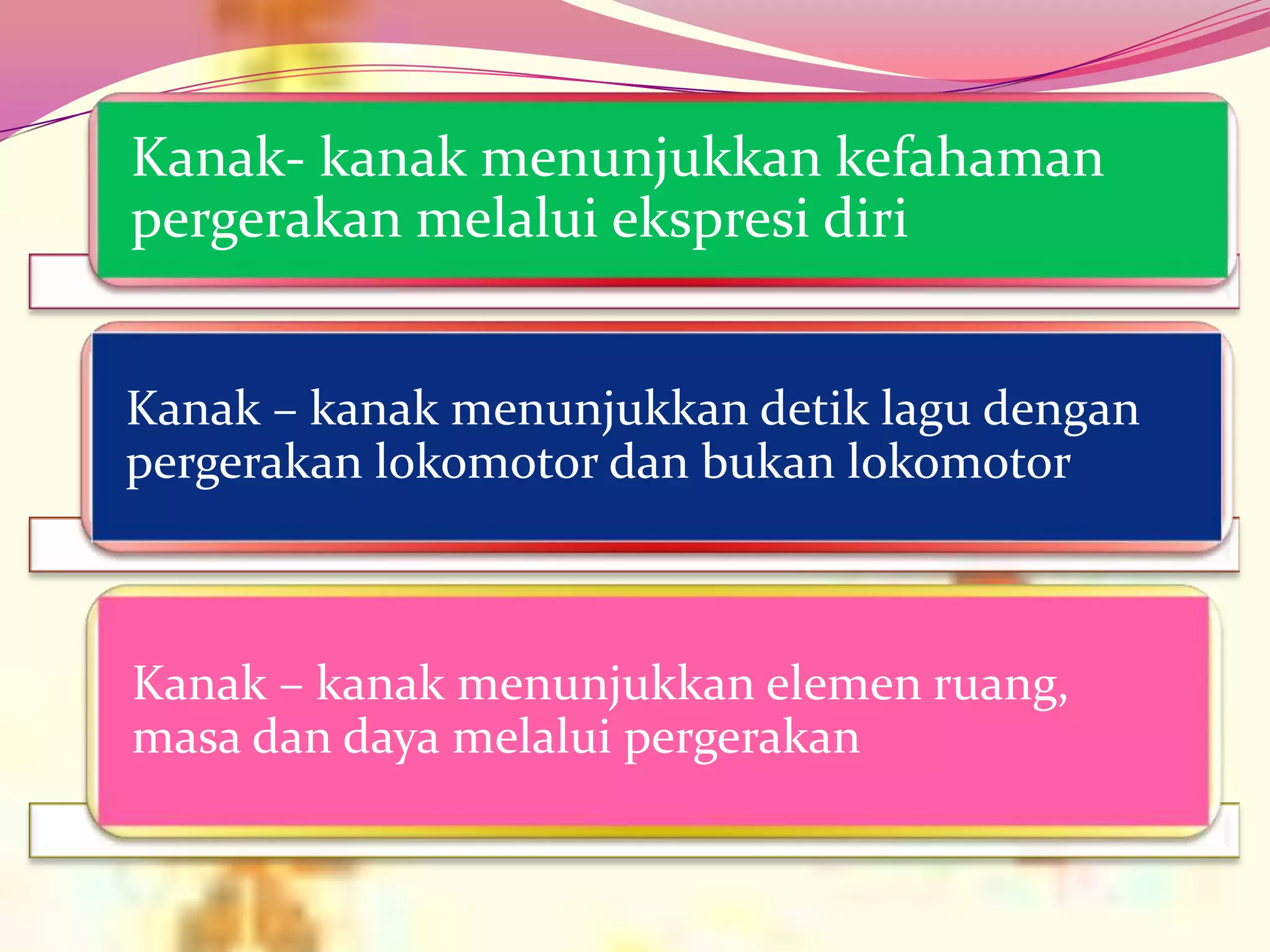 KONSEP PERGERAKAN ASAS, MUZIK DAN PERGERAKAN | PPT