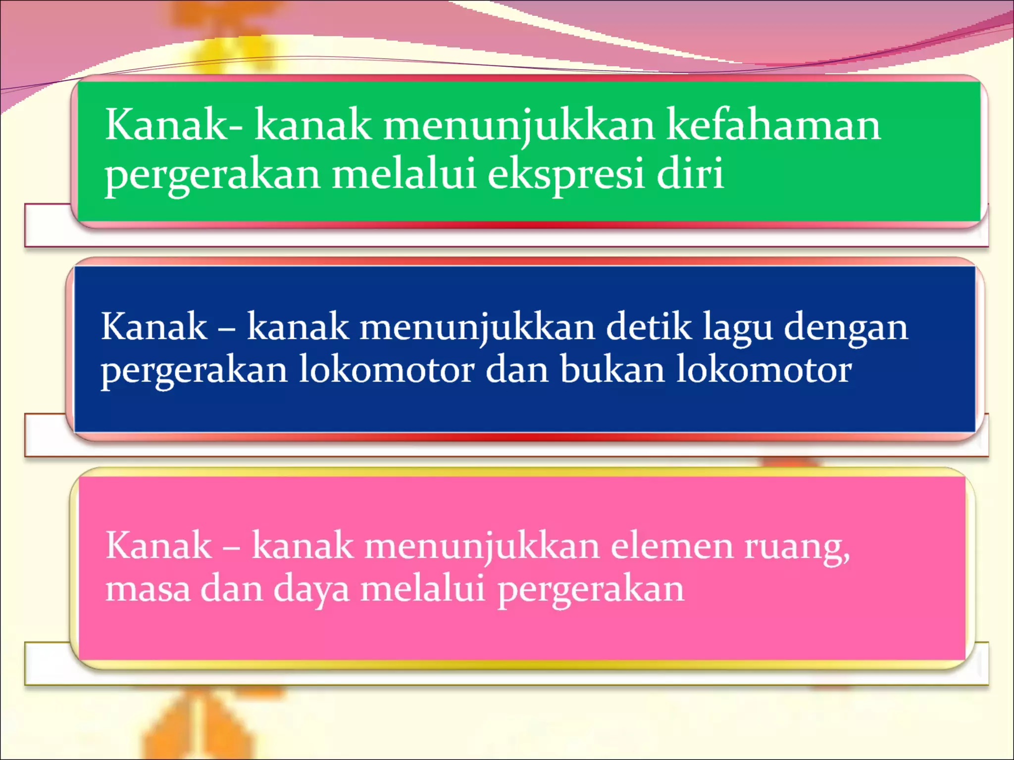 KONSEP PERGERAKAN ASAS, MUZIK DAN PERGERAKAN | PPT