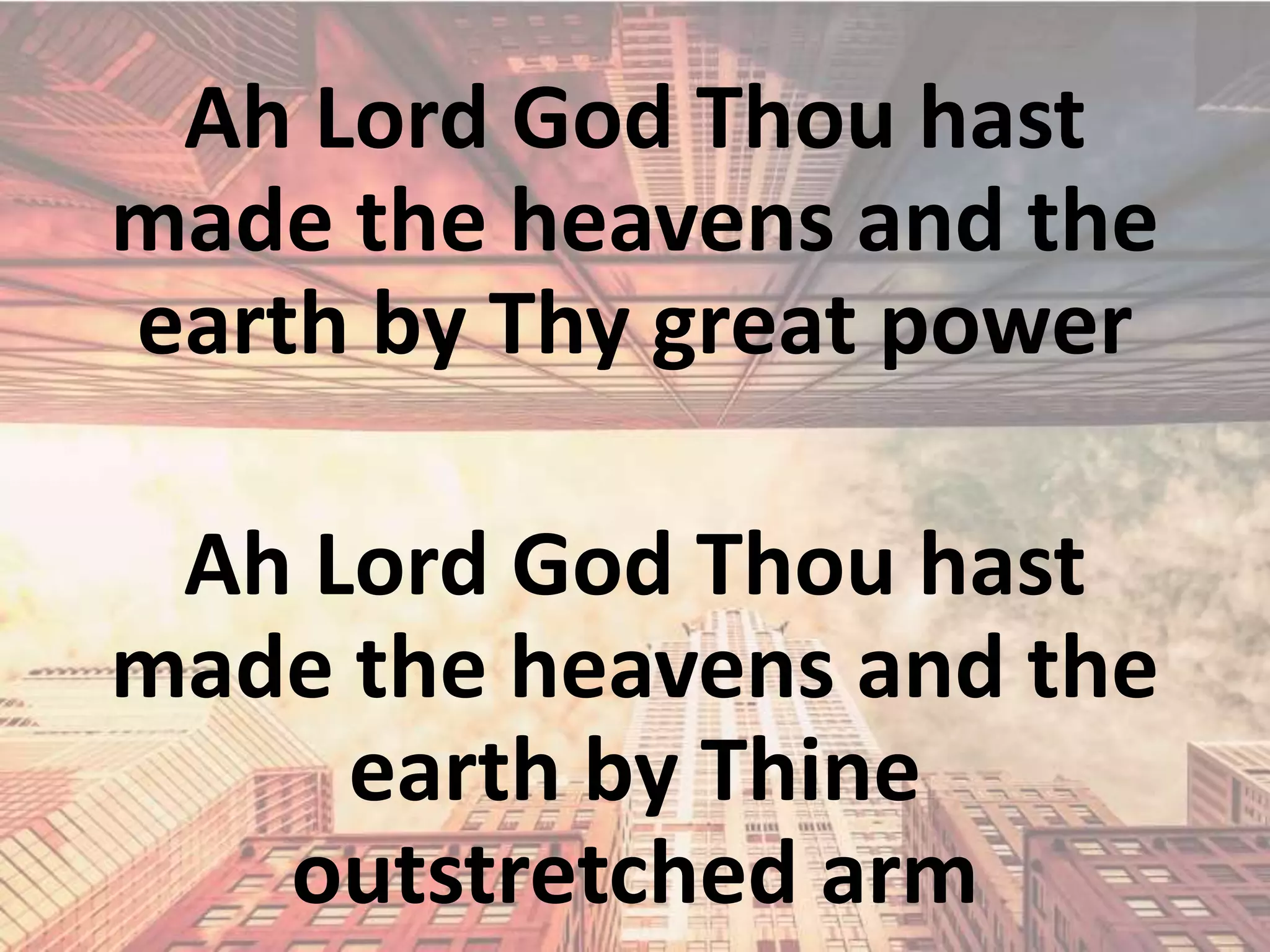 Ah Lord God | PPTX | Christianity | Religion & Spirituality