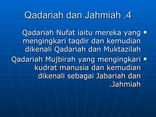 Ahlu as sunnah wal jama’ah rumi | PPT