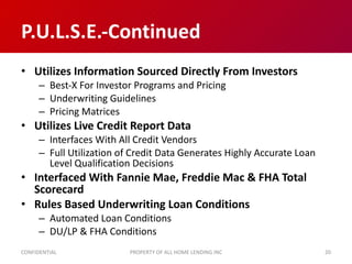 Ahl Value Proposition | PPT