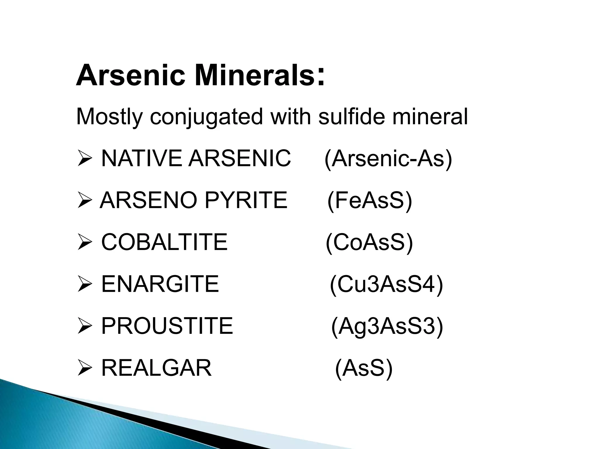 Arsenic in soil and Plants | PPTX