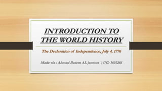 Ahmad jamous | PPTX | Holidays