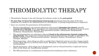 Ahmed Akeel - treatment of ischemic shock | PPTX