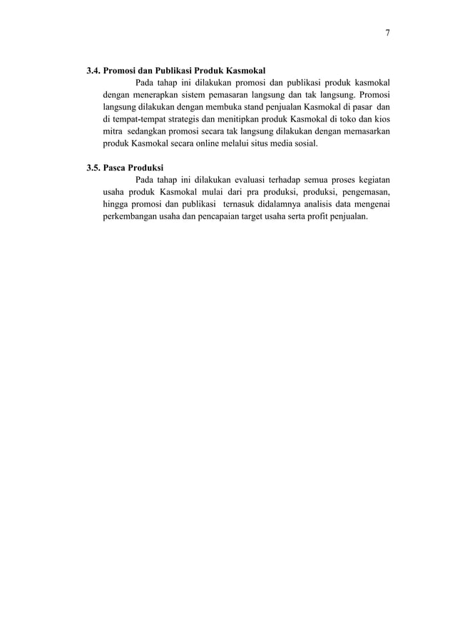 Proposal PKM-Kewirausahaan LOLOS PKM | PDF