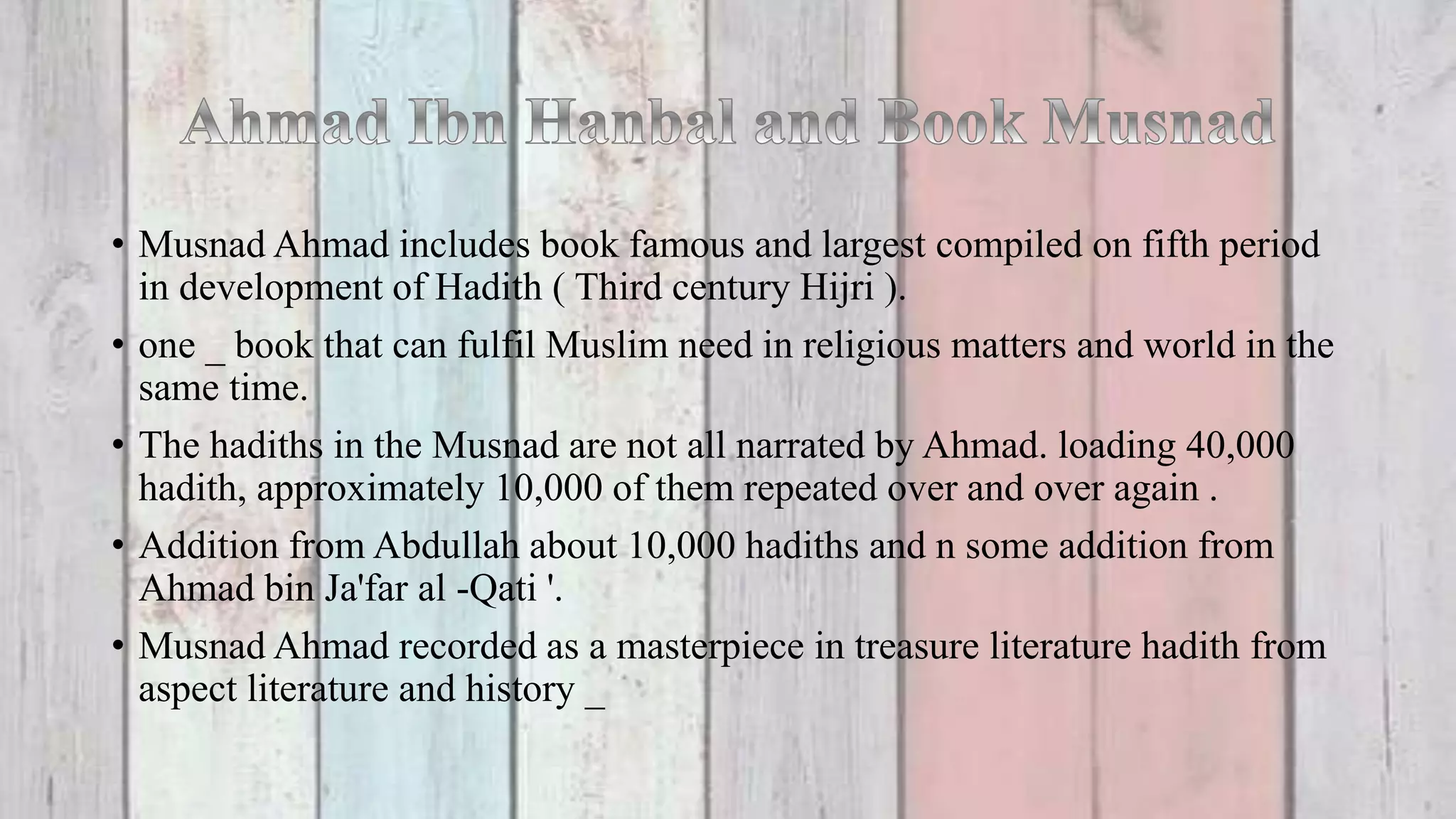 Ahmad Bin Hanbal edited.pptx