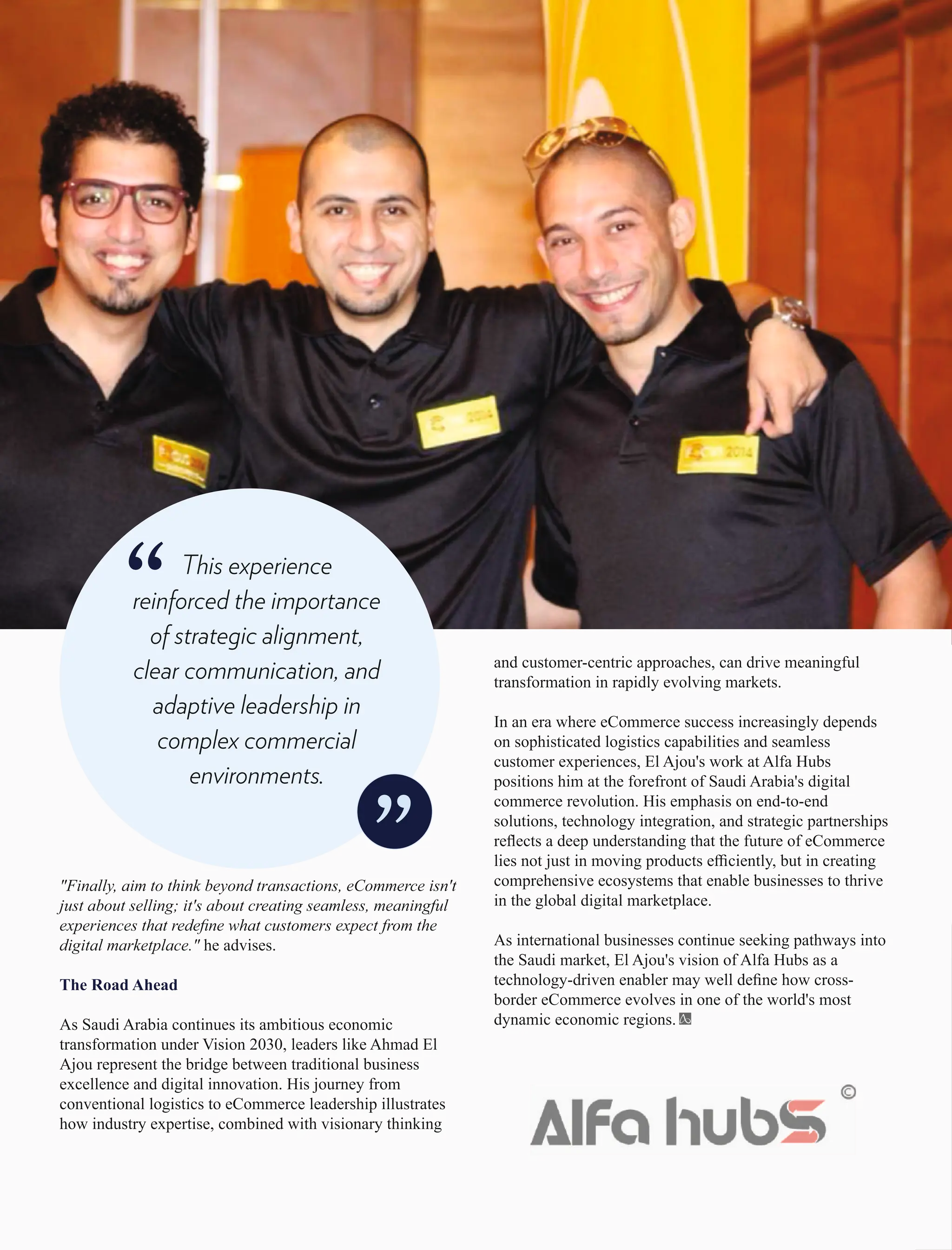 Ahmad El Ajou - Top 10 Visionaries Transforming Global eCommerce in ...
