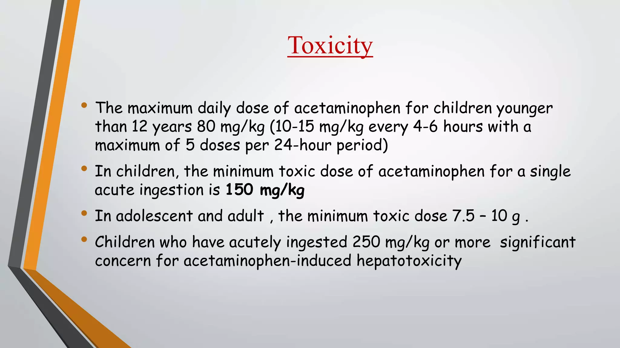 Poisoning in Pediatrics | PPTX