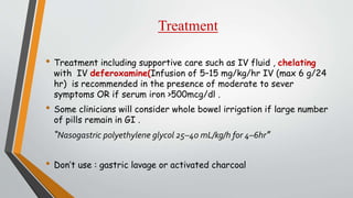 Poisoning in Pediatrics | PPTX