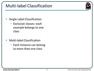 Voting Based Learning Classifier System for Multi-Label Classification | PDF