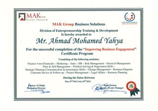 CV: Ahmad Mohamed Yahya | PDF